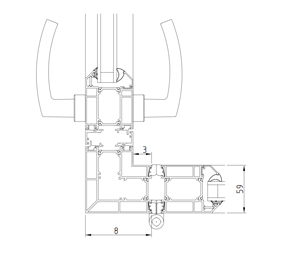 Download 90 degree corner post